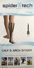 Black SpiderTech Calf & Arch Spider Precut Kinesiology Tape New Athlete ...