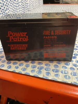INTERSTATE BATTERIES FAS1075 12V 7Ah Sealed Lead Acid/SLA Battery ...