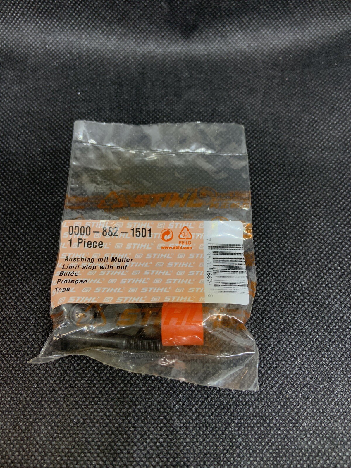 OEM STIHL 0000-882-1501 Limit Stop w/ Nut PL10 30 40 for sale online | eBay
