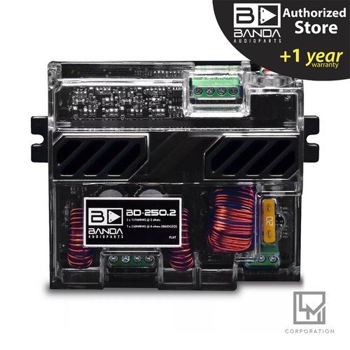 Banda 250.2 250W 2 Ohms Amplifier bd250.2 Car Audio Amplifier 3 Day ...