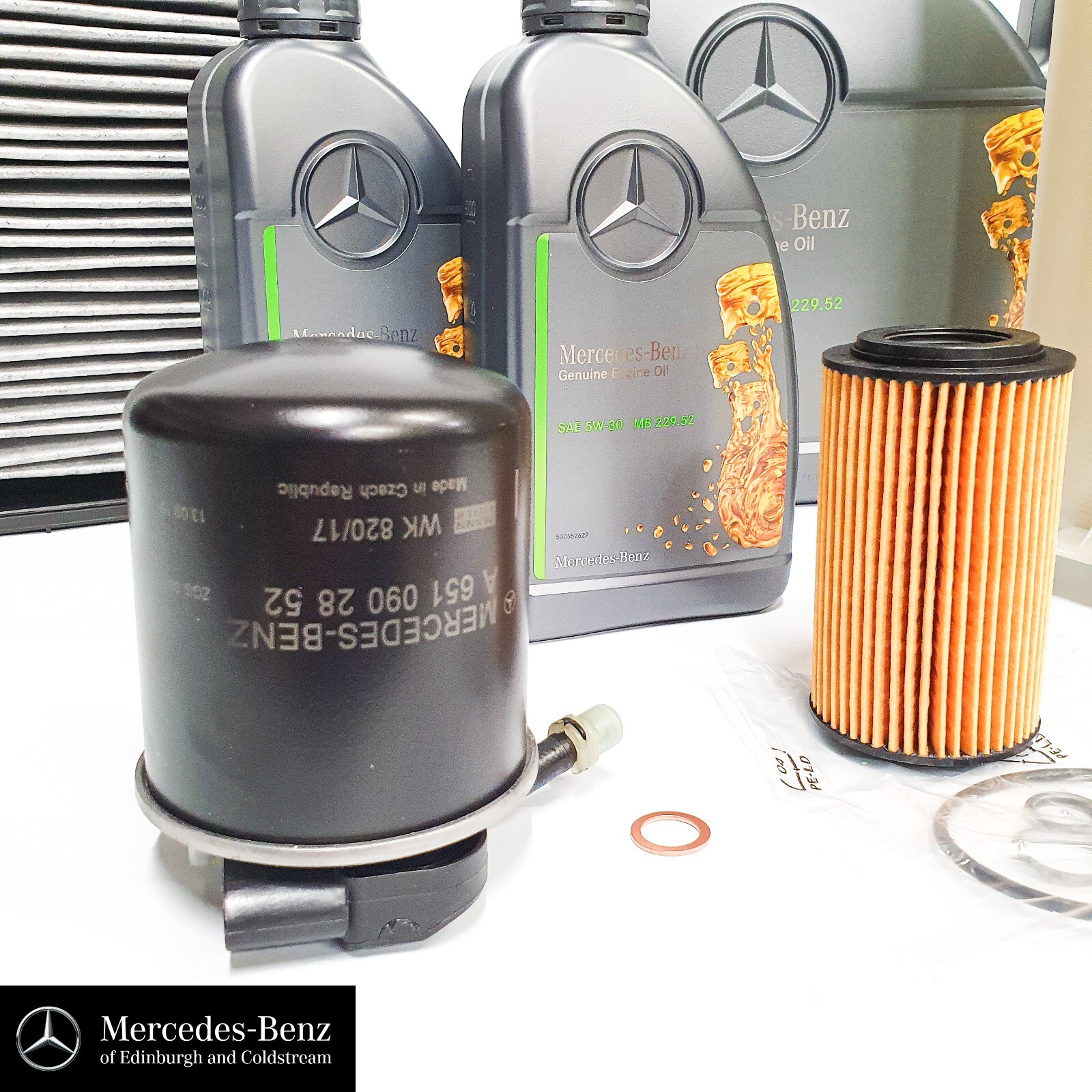 Genuine Mercedes-Benz Service Kit E220 CDI W212 651 Diesel, Oil & All ...