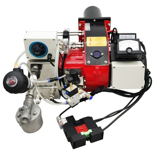 Waste Oil Diesel Oil Heater Combustion Engine Air Atomizing Burner 220V ...