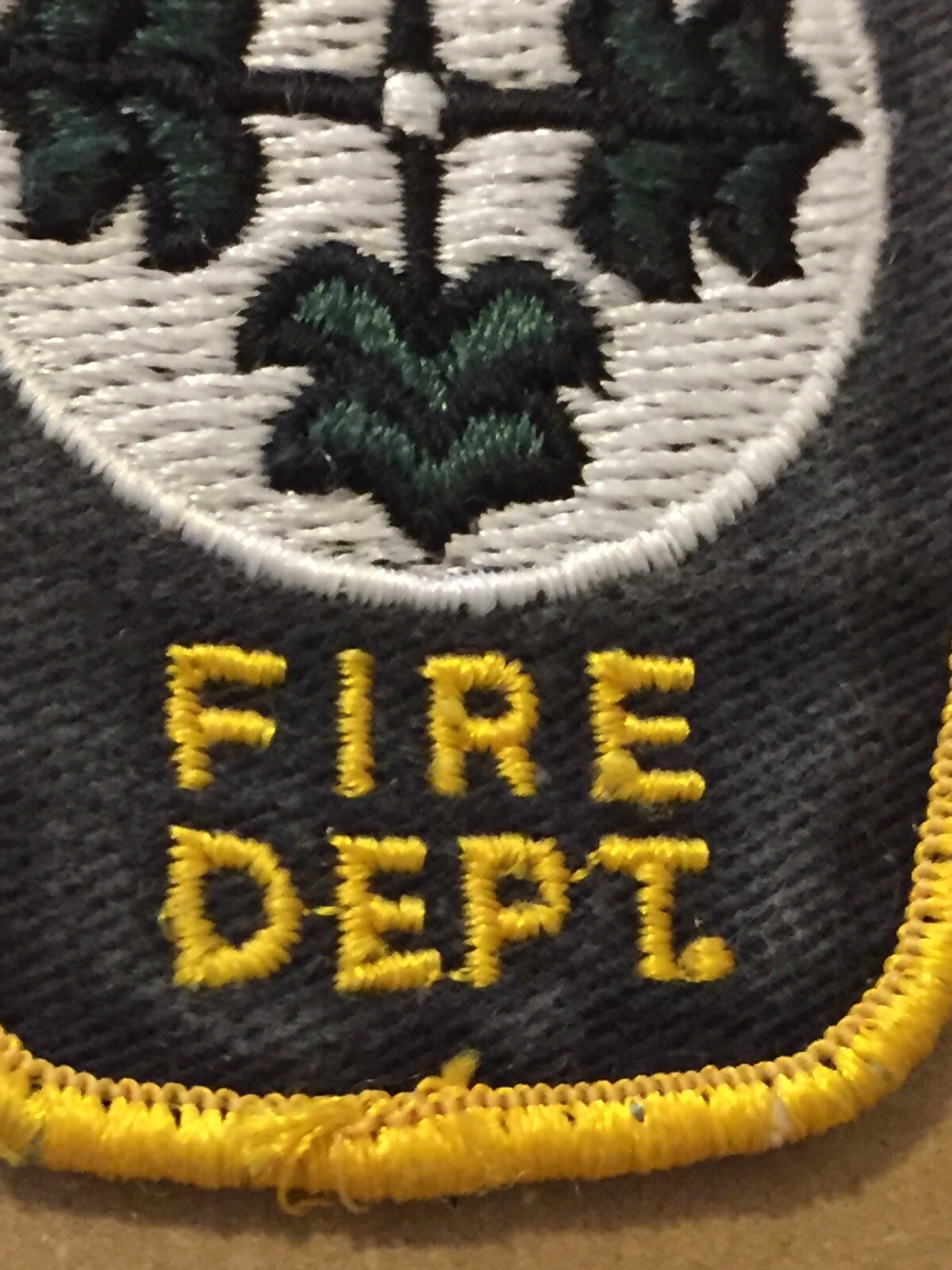 Port Alberni Fire Department Patch, Yellow Badge I1 | eBay