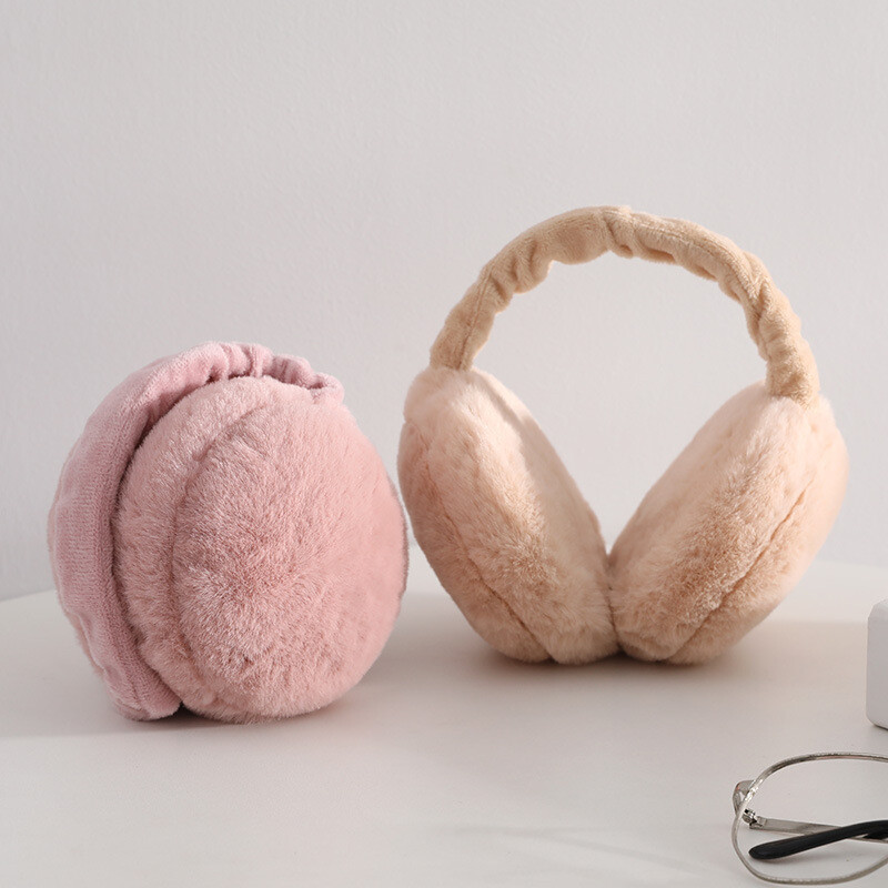Winter Ear Muffs Warm Earflaps Women Fluffy Cosy Earmuffs Plush Soft ...
