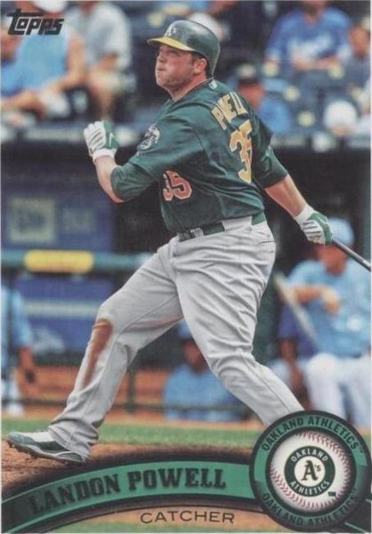 2011 Topps - #348 Landon Powell, Landon Powell for sale online | eBay