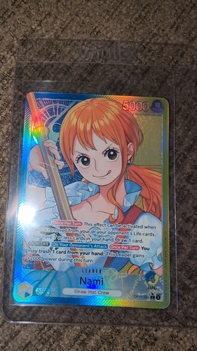 One Piece TCG OP-11 Nami Leader Alternate Art OP11-041 A Fist of Divine ...