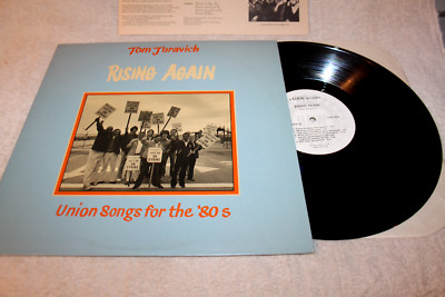 1982 Tom Juravich - Rising Again: Union Songs for the 80's LP, w ...