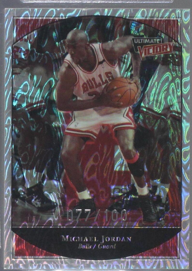 1999-00 Upper Deck Ultimate Victory - Michael Jordan #10 Parallel 100 / ...