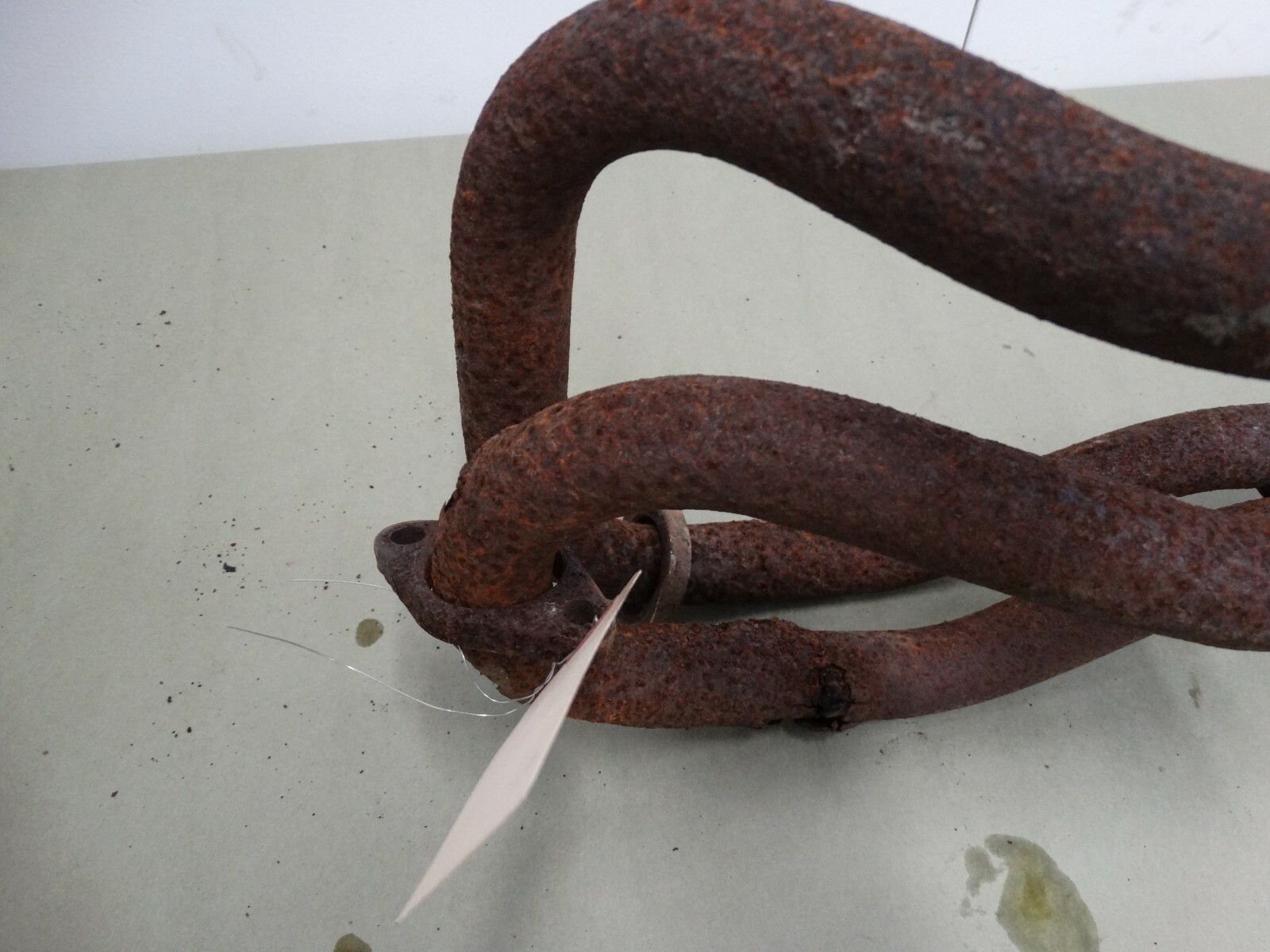 1987 Honda Foreman 350D oem header pipe, repair only has holes B300 | eBay