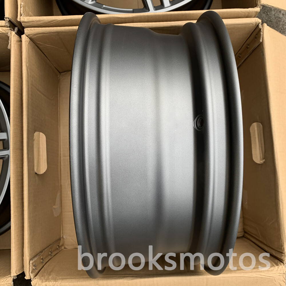17" B STYLE GRAY WHEELS RIMS FITS FOR SMART FORTWO 3X112 OFFSET27 SET ...