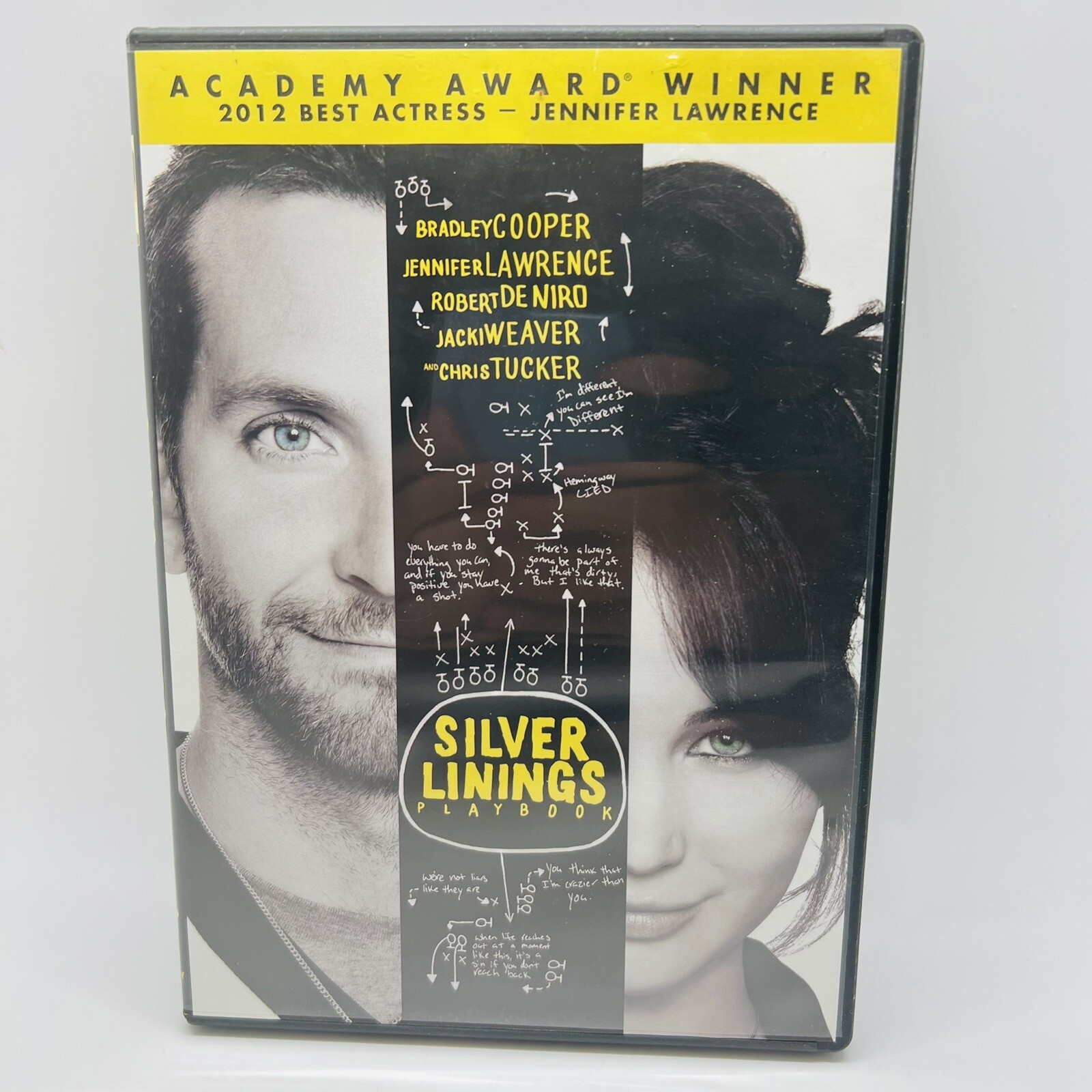 Silver Linings Playbook - DVD By Bradley Cooper Jennifer Lawrence ...