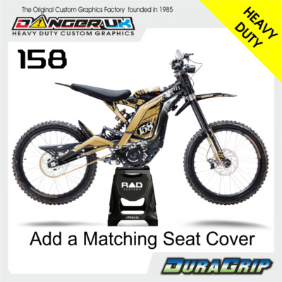 Sur-Ron Graphics, Surron Sticker Kit, Suron Decals, Seat Cover 158 | eBay