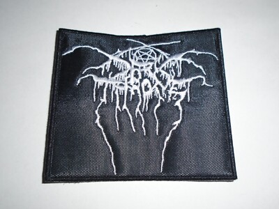 DARKTHRONE BLACK METAL EMBROIDERED PATCH | eBay