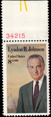 US Stamp #1503 - 1973 8¢ Lyndon B. Johnson, EzGrade™ VG/F, MNH, OG | eBay