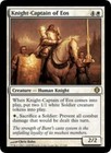Knight-Captain of Eos Magic mtg Heavy Play, English Shards of Alara x1 ...