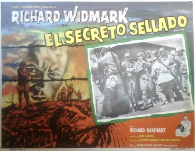 Richard Widmark, Basehart TIME LIMIT lobby card 57 | eBay