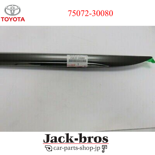 TOYOTA GENUINE OEM MOULDING SUB-ASSY, FRONT DOOR, OUTSIDE LH 75072 ...