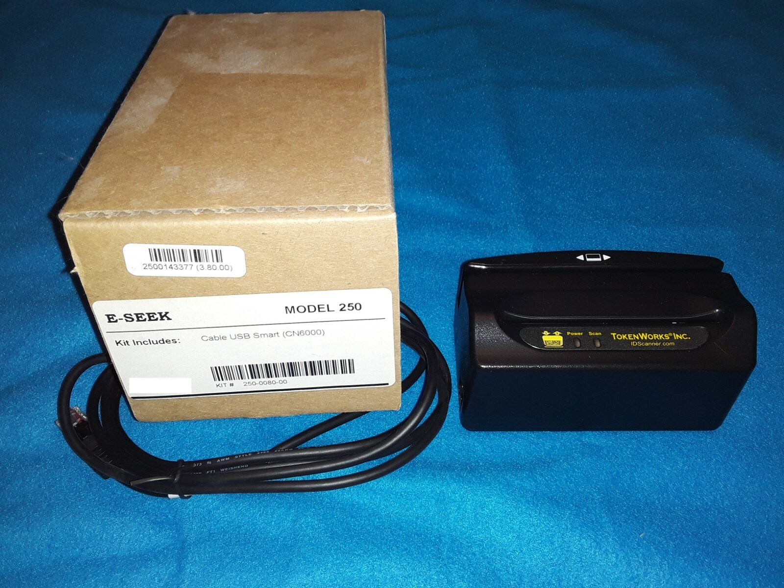 E-seek M250 2D Barcode MSR ID Reader With CN6000 Cable | eBay