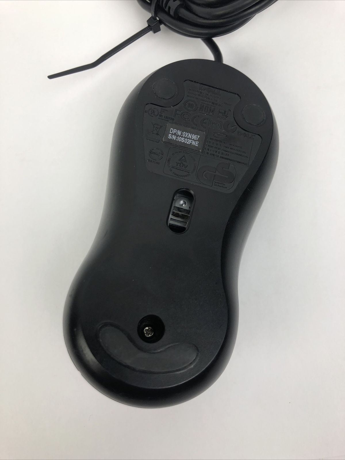 OEM DELL 3 Button Optical Laser USB Mouse MOC5UO Very Good Condition ...