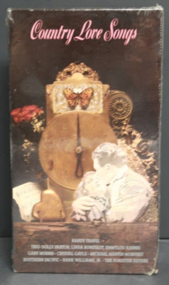 Country Love Songs VHS Tape 38134-3 Sealed New Randy Travis Parton ...