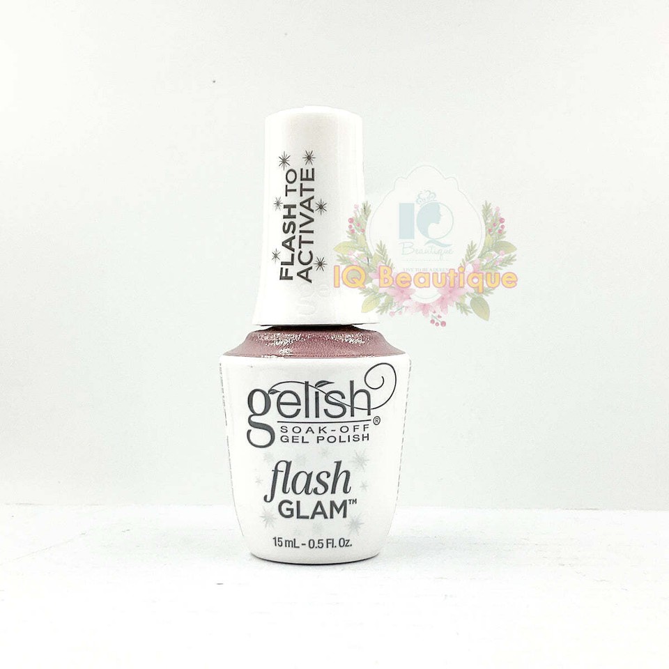 Harmony Gelish Soak-off Gel FLASH GLAM NEW Glitter Seasonal Colors ...