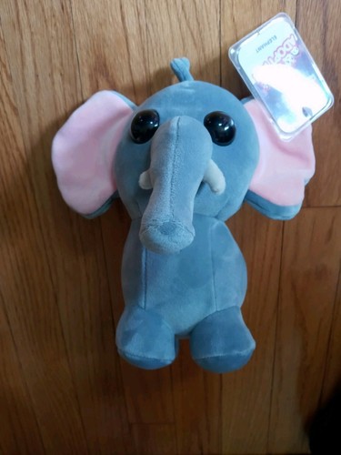 Adopt Me! Plush 8" Pet ELEPHANT Stuffed Animal Roblox 2023 Toy with ...