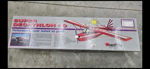Great Planes Super Decathlon 40 RC Airplane Kit Un-started Vintage NOS ...