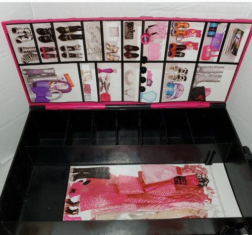 Mattel Hot Pink Barbie Case Hard Plastic 2011 | eBay