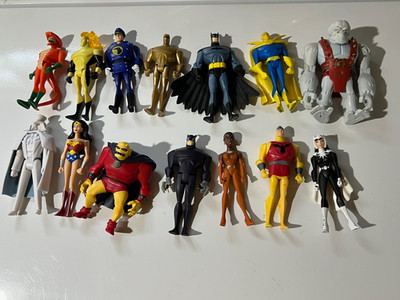 Mattel DC Justice League Unlimited Lot of 14 JLU Action Figures | eBay