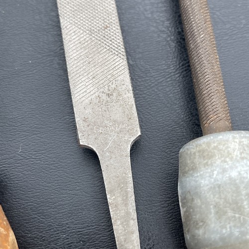 Vintage Tools Metal Hand File Lot ( Nicholson, Amswiss, Spearfile ...