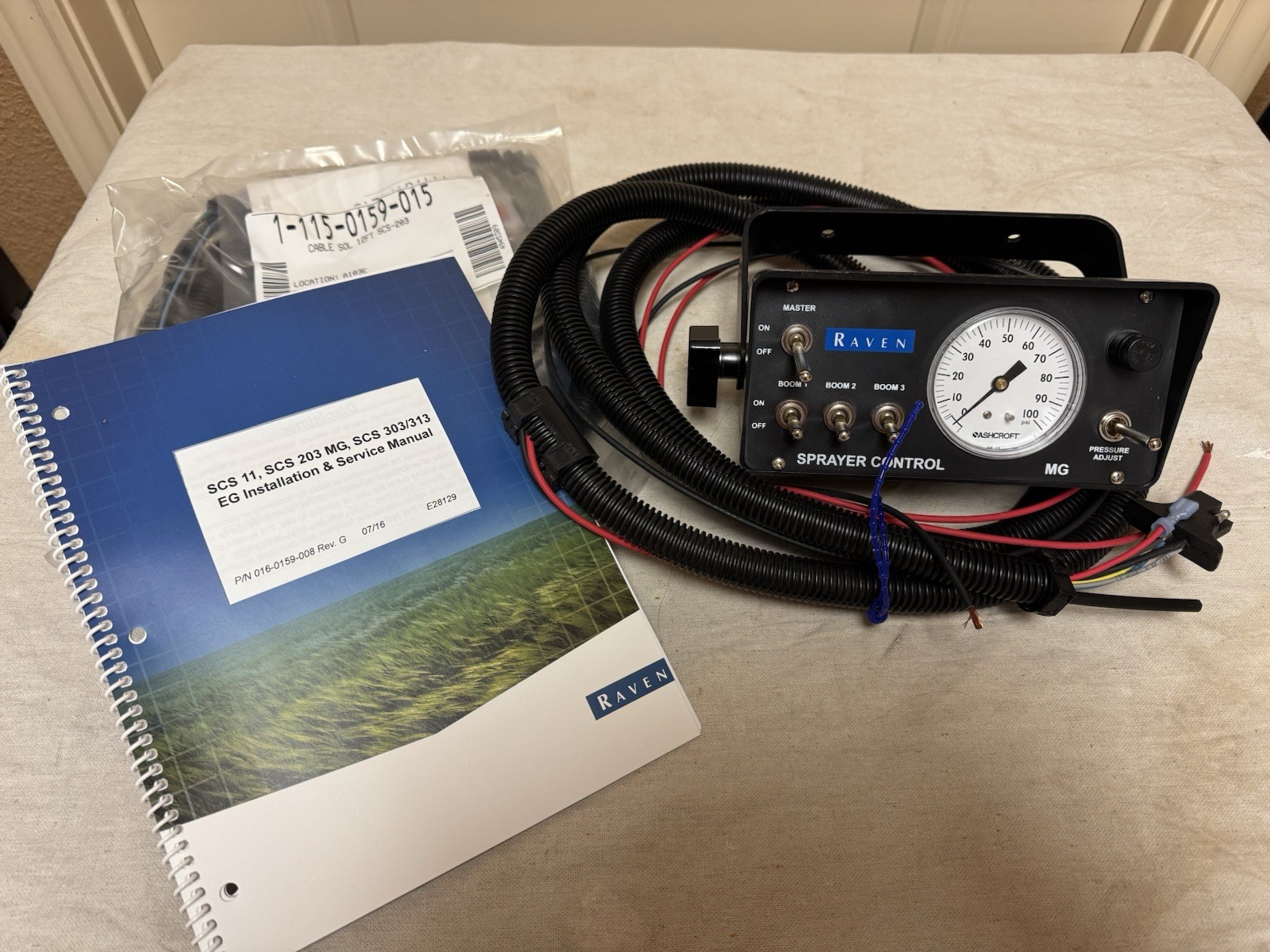 NEW Sprayer Control Unit RAVEN part# 1-063-0159-223 - 3 boom w ...