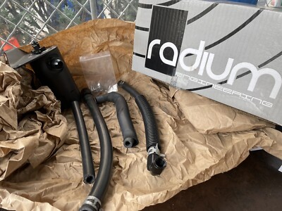 Engine Oil Catch Can Kit-Evolution MR RADIUM ENGINEERING 20-0105 | eBay