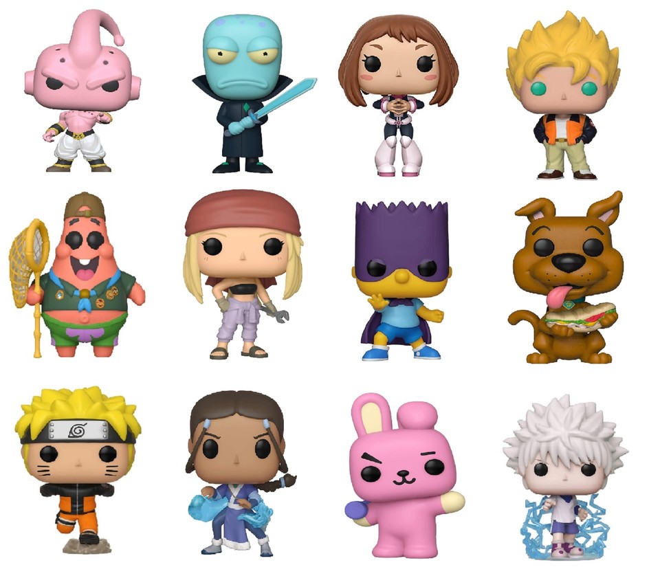 Funko POP! Animation Mystery Pack 6 Random Funko POPs! All Animation ...