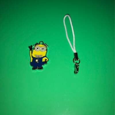 Minion Charm with Cell String Included (a) | eBay