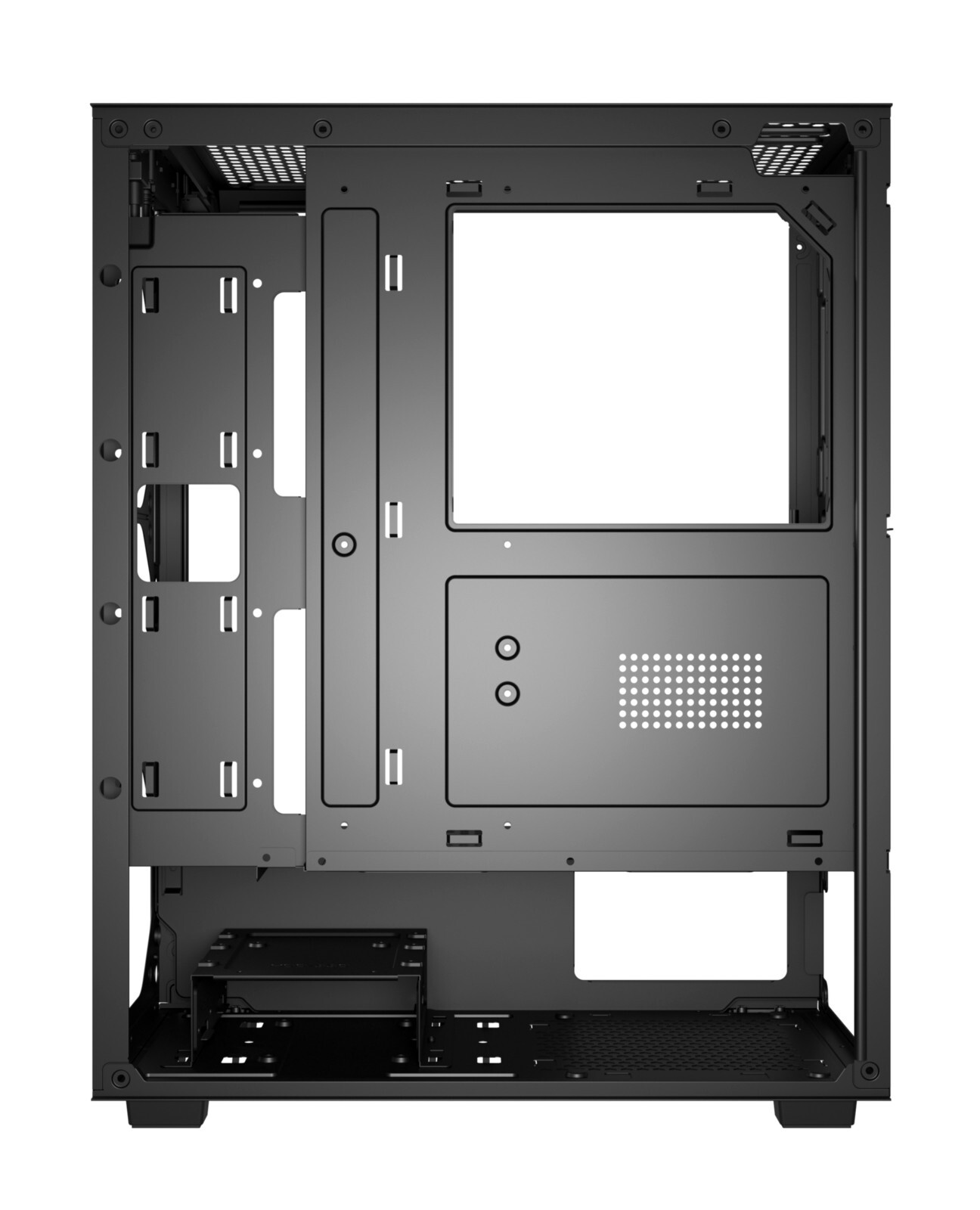 HellCracks HCS195V2 Tempered ATX case WITHOUT fan | eBay