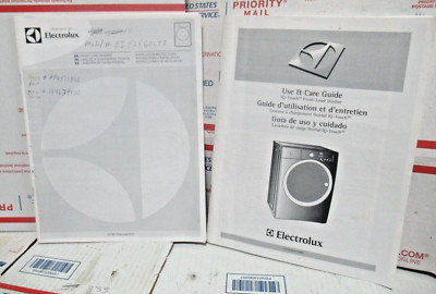 Electrolux WASHER MODEL EIFLS60LT1 INSTALLATION INSTRUCTIONS & USE ...