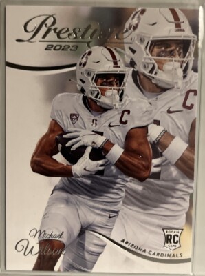 Michael Wilson 2023 Panini Prestige Rookie Card #366 Arizona Cardinals ...