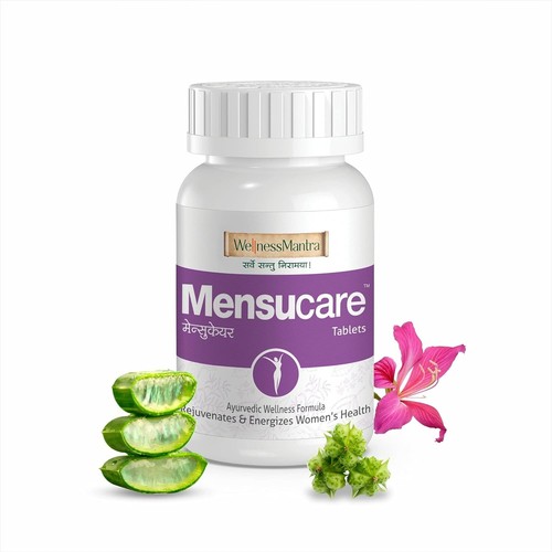 WellnessMantra Mensucare|Ayurvedic 60 Tablets|For Irregular ...