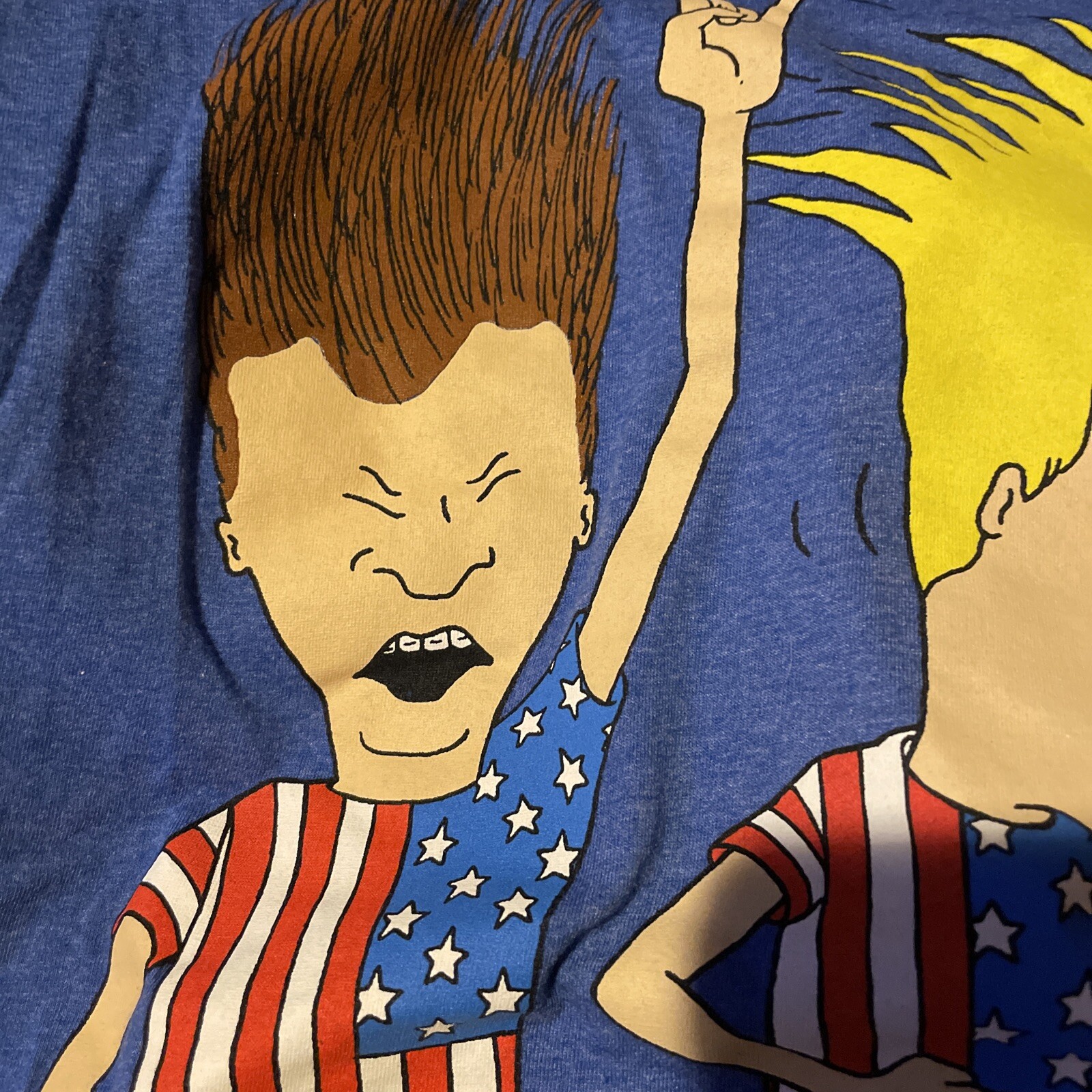 Vintage Beavis & Butt-Head Americans Graphic T-Shirt/… - Gem