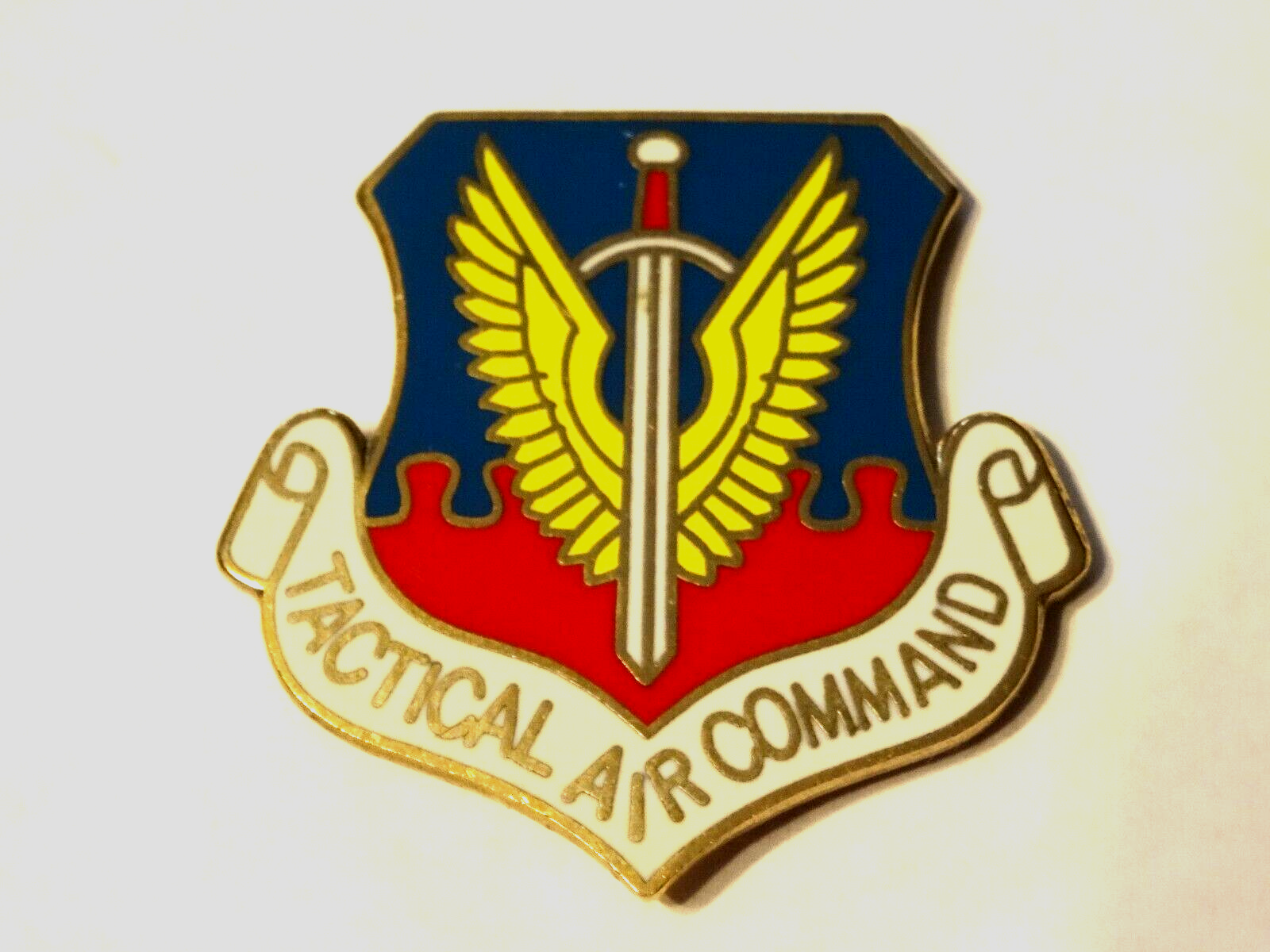 Tactical Air Command (TAC) ~ UNIT CREST INACTIVE PIN | eBay