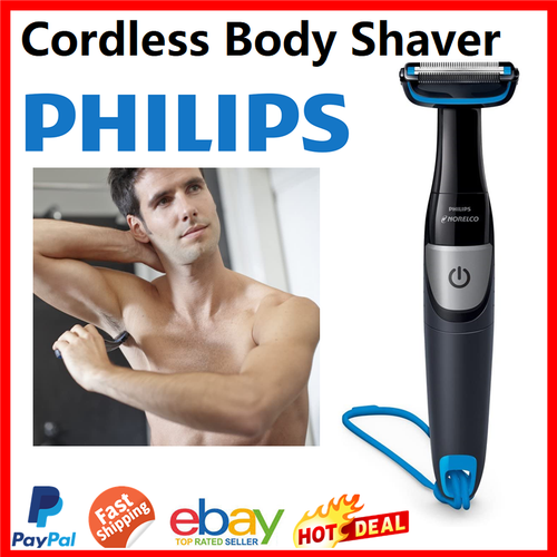 PHILIPS Mens Body Shaver Chest Legs Public Hair Remover Cordless ...