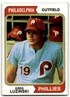 1972 Ticketron Philadelphia Phillies Greg Luzinski Philadelphia ...