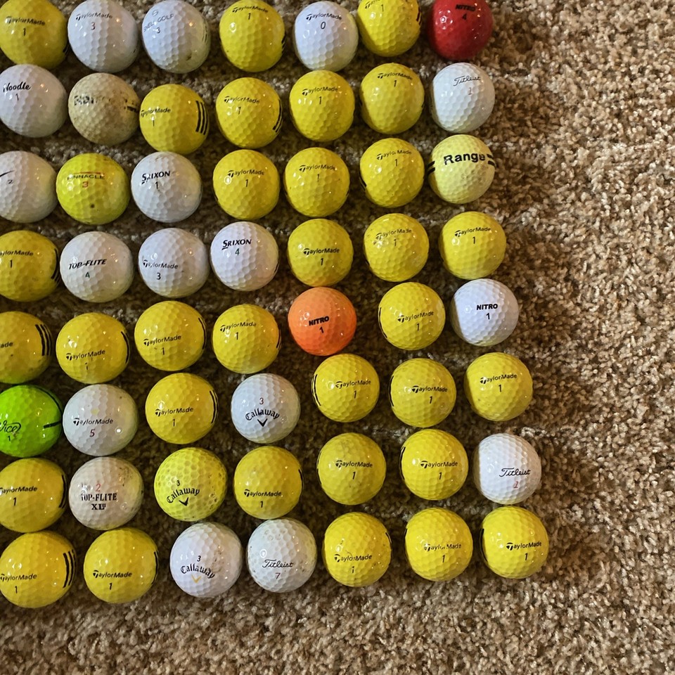 Lot Of 100 golf balls | eBay