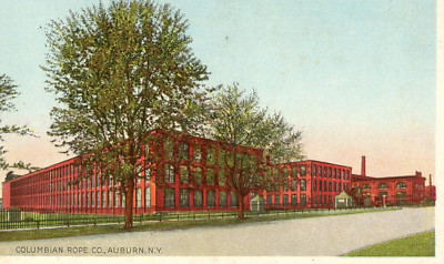 Postcard Early View of Columbian Rope Co., Auburn, NY. K2 | eBay