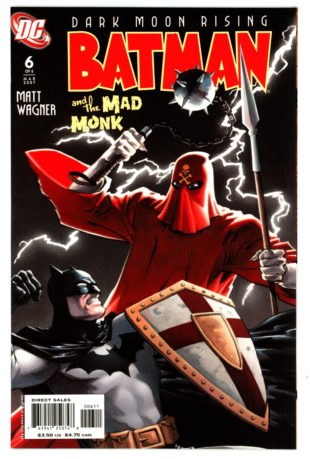 Batman: The Mad Monk #6 NM 9.4 2007 Matt Wagner Cover and Story | eBay UK