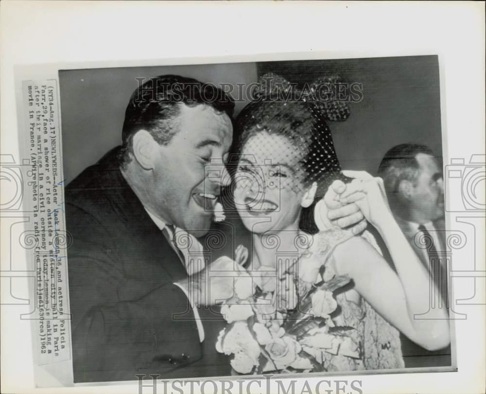 Felicia Farr Jack Lemmon KC18 Original Photo JACK LEMMON FELICIA FARR