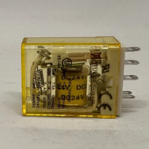 RH1B-UDC24V IDEC Power Relay, SPDT, 24 VDC, 10 A, RH Series, Socket ...