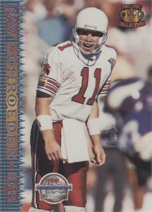 1995 Pacific - Jay Schroeder #261 Blue for sale online | eBay