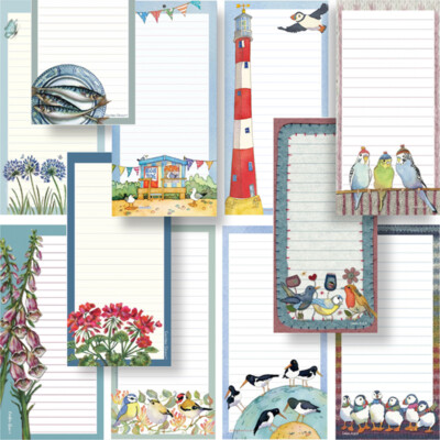 EMMA BALL MAGNETIC NOTEPAD SHOPPING LIST Magnet Memo Message Planner ...