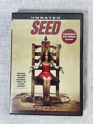 Seed (DVD, 2008, Unrated) Uwe Boll Extreme Horror Vivendi Advent Rising ...
